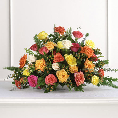 Sunrise Rose Altar Arrangement – The Olive Branch